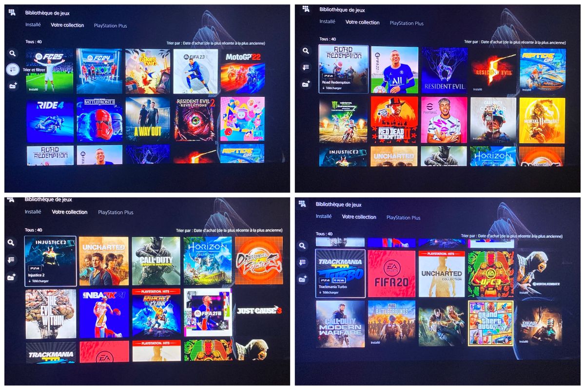 Compte PlayStation avec 40 jeux PS4 et PS5 à Djibouti