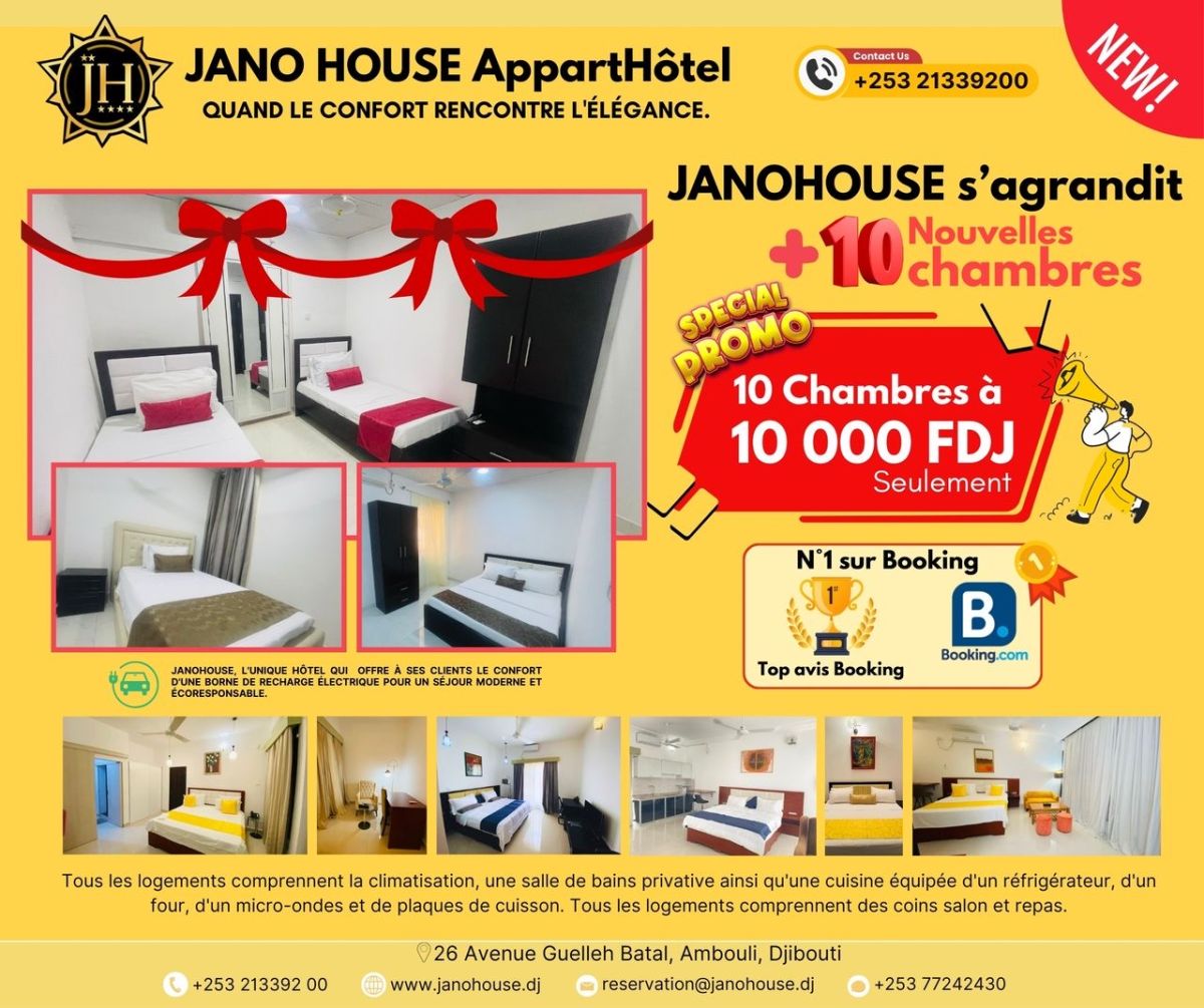 JANO HOUSE AppartHôtel à Djibouti