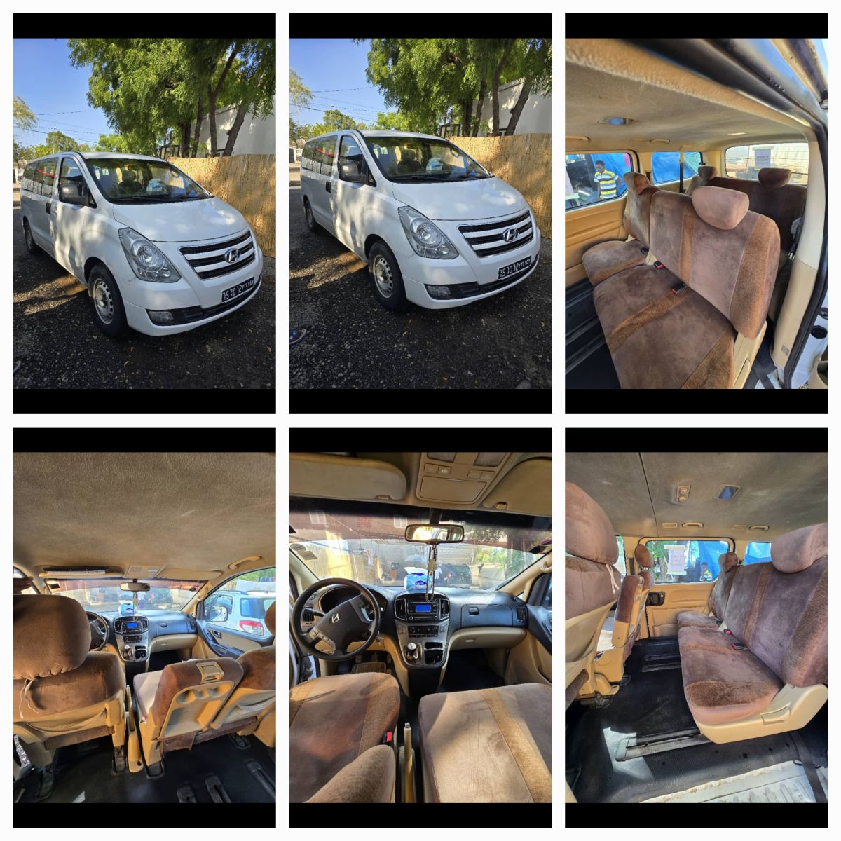 Hyundai H1 Minibus blanc, en excellent état à Djibouti