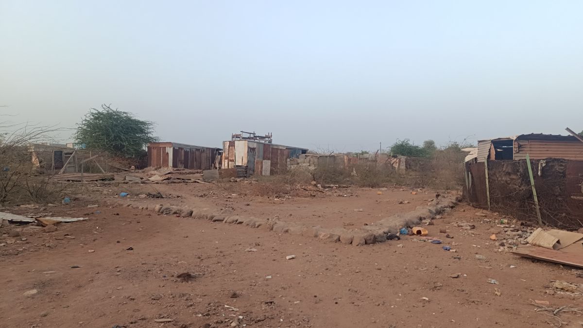 Terrain à vendre de 500m² à Nagad, proche de la gare à Djibouti