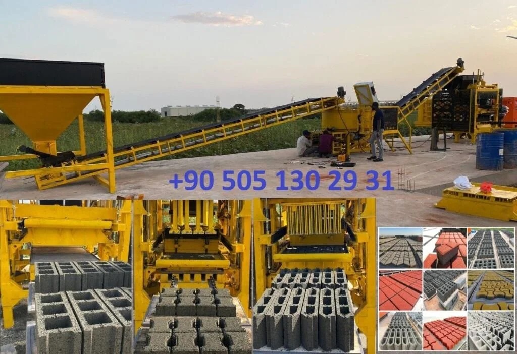 Machine pondeuse de brique OTT5SA multifonction à Djibouti